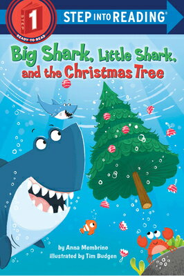 BIG SHARK LITTLE SHARK & THE X Step Into Reading Anna Membrino Tim Budgen RANDOM HOUSE2024 Paperback English ISBN：978059...