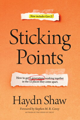 STICKING POINTS Haydn Shaw Stephen M. R. Covey TYNDALE MOMENTUM2020 Hardcover English ISBN：9781496447845 洋書 Social Scien...