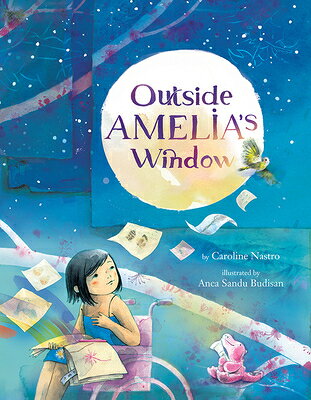 OUTSIDE AMELIAS WINDOW Caroline Nastro Anca Sandu Budisan TWO LIONS2023 Hardcover English ISBN：9781542027854 洋書 Books fo...