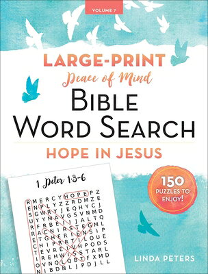 PEACE OF MIND BIBLE WORD SEARC Peace of Mind Bible Word Search Linda Peters GOOD BOOKS2022 Paperback English ISBN：978168...