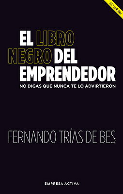 SPAーLIBRO NEGRO DEL EMPRENDEDO Fernando Trias de Bes URANO WORLD2024 Paperback Spanish ISBN：9788416997886 洋書 Business & ...