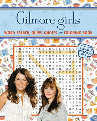 GILMORE GIRLS WORD SEARCH QUIP Coloring Book & Word Search Editors of Thunder Bay Press THUNDER BAY PR2024 Paperback Eng...