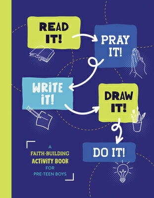 READ IT PRAY IT WRITE IT DRAW Glenn Hascall BARBOUR PUBL INC2024 Paperback English ISBN：9781636097909 洋書 Books for kids（...