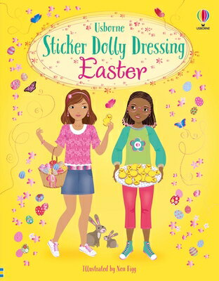 SDD EASTER Sticker Dolly Dressing Fiona Watt Non Taylor USBORNE BOOKS2024 Paperback English ISBN：9781805317913 洋書 Books ...