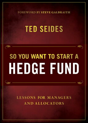 SO YOU WANT TO START A HEDGE F Ted Seides WILEY2026 Paperback English ISBN：9781394377916 洋書 Business & SelfーCulture（ビジネス...