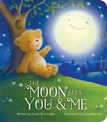 MOON SEES YOU & ME Parragon Books Caleb Buroughs Lisa Alderson PARRAGON2025 Board　Books English ISBN：9781646387922 洋書 Bo...