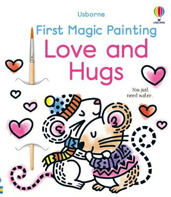 1ST MAGIC PAINTING LOVE & HUGS First Magic Painting Emily Ritson Abigail Wheatley USBORNE BOOKS2023 Paperback English IS...