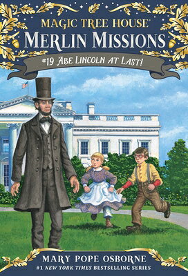 ABE LINCOLN AT LAST Magic Tree House Merlin Mission Mary Pope Osborne Sal Murdocca RANDOM HOUSE2013 Paperback English IS...