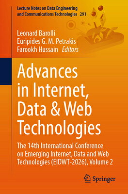 ADVANCES IN INTERNET DATA & WE Lecture Notes on Data Engineering and Communications Technol Leonard Barolli Euripides G....