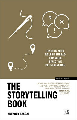 STORYTELLING BK Concise Advice Anthony Tasgal LID PUB2023 Paperback English ISBN：9781911687979 洋書 Business & SelfーCultur...