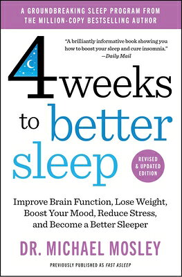 4 WEEKS TO BETTER SLEEP R/E Michael Mosley ATRIA2026 Paperback Reissue English ISBN：9781668217993 洋書 Family life & Comic...