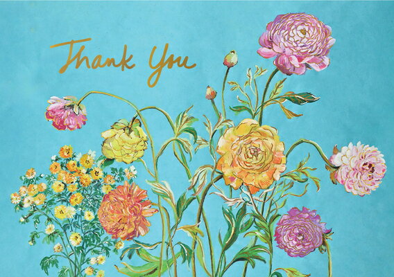 GARDEN BLOOMS THANK YOU NOTES Peter Pauper Press Inc PETER PAUPER2026 Novelty English ISBN：9781441348012 洋書 NonーClassifi...