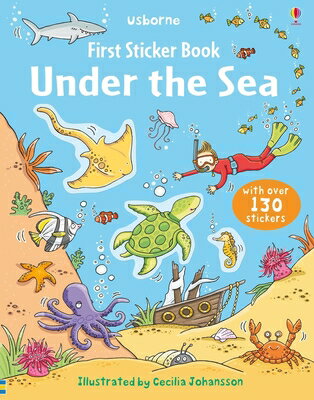 1ST STICKER BK UNDER THE SEA First Sticker Books Jessica Greenwell Cecilia Johansson USBORNE BOOKS2023 Paperback English...