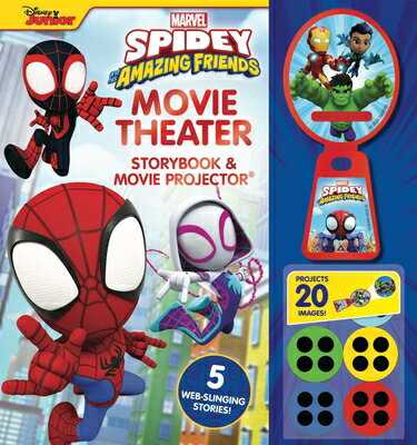 MARVEL SPIDEY & HIS AMAZING FR Movie Theater Storybook Grace Baranowski STUDIO FUN INTL2024 Hardcover English ISBN：97807...