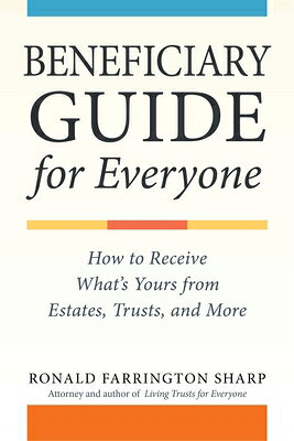 BENEFICIARY GD FOR EVERYONE Ronald Farrington Sharp ALLWORTH PR2025 Paperback English ISBN：9781621538073 洋書 Social Scien...