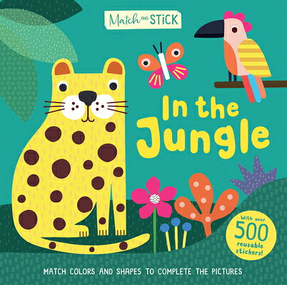 IN THE JUNGLE Match and Stick Kathryn Jewitt Sally Payne EDC KANE MILLER BOOKS2023 Paperback English ISBN：9781684648092 ...