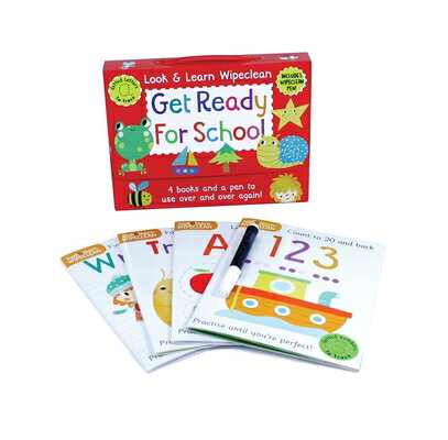 BOXEDーGET READY FOR SCHOOL Look & Learn WipeーClean Books Iseek Ltd BES PUB2017 Boxed　Set English PENS/PENCI ISBN：9781438...