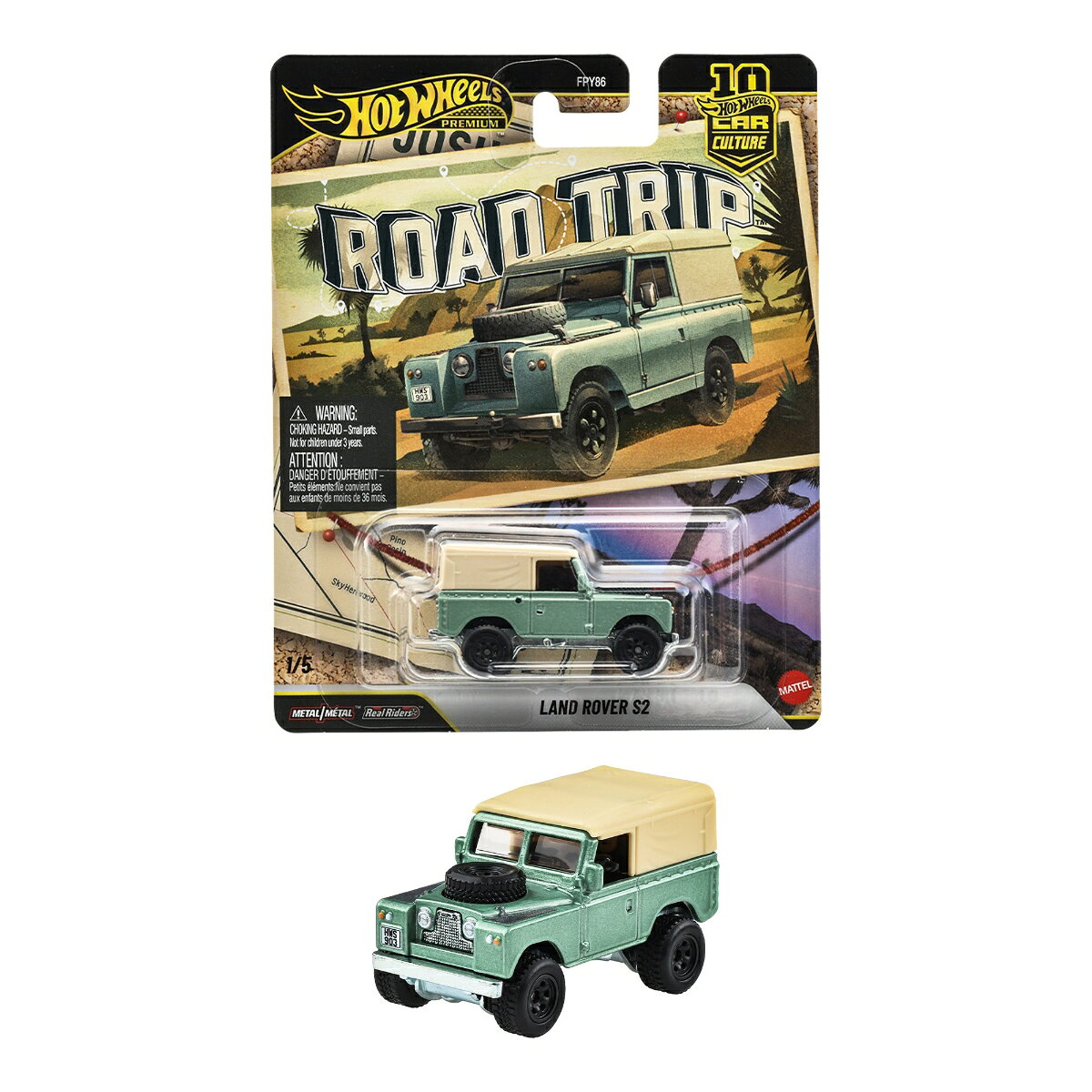 マテル・インターナショナル（株） 玩具Hot Wheels Car Culture Road Trip Land Rover S2 Land Rover Series 2 Series II ランドローバー シリーズ2 1958 オフロード...