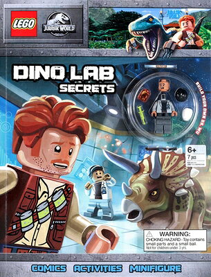 LEGO JURASSIC WORLD DINO LAB S Activity Book with Minifigure Ameet Publishing STUDIO FUN INTL2021 Paperback English ISBN...