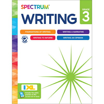 SPECTRUM WRITING WORKBK GRD 3 Spectrum Spectrum Carson Dellosa Education SPECTRUM2026 Paperback English ISBN：97814838781...