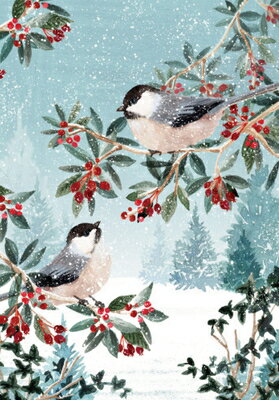 CHICKADEES IN THE SNOW SMALL B Peter Pauper Press Inc PETER PAUPER2026 Novelty English ISBN：9781441348210 洋書 NonーClassif...