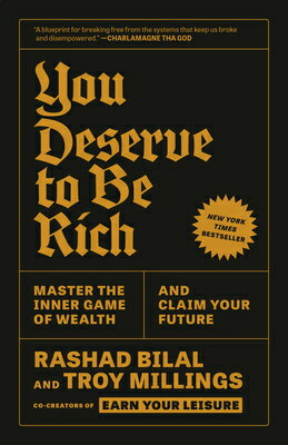 YOU DESERVE TO BE RICH Rashad Bilal Troy Millings CROWN PUB INC2026 Paperback English ISBN：9780593728215 洋書 Business & S...