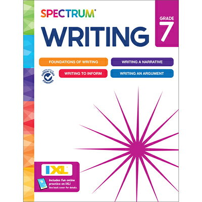 SPECTRUM WRITING WORKBK GRD 7 Spectrum Spectrum Carson Dellosa Education SPECTRUM2026 Paperback English ISBN：97814838782...