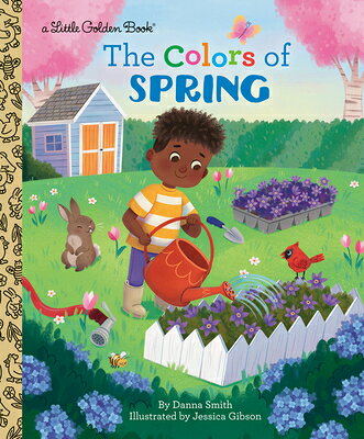 COLORS OF SPRING Little Golden Book Danna Smith Jessica Gibson GOLDEN BOOKS PUB CO INC2025 Hardcover English ISBN：978059...