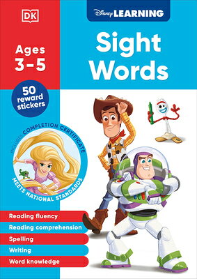 DISNEY LEARNING SIGHT WORDS (A Disney Learning DK DK PUB2025 Paperback English ISBN：9798217128235 洋書 Books for kids（児童書）...