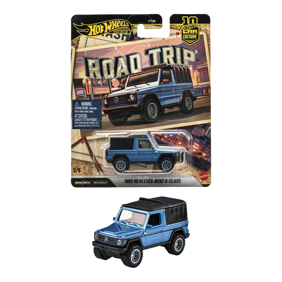 マテル・インターナショナル（株） 玩具Hot Wheels Car Culture Road Trip 1993 MercedesーBenz GーClass Mercedes Benz メルセデス ベンツ Gクラス GーClass ディーゼ...