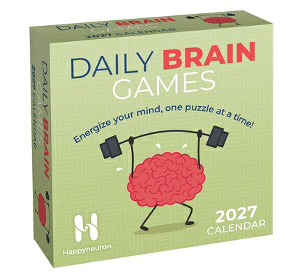 DAILY BG 2027 DAYーTOーDAY CAL Happyneuron ANDREWS & MCMEEL2026 Daily English ISBN：9798881608309 洋書 Family life & Comics（生...