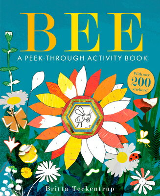 BEE A PEEKーTHROUGH ACTIVITY BK Britta Teckentrup DOUBLEDAY & CO2025 Paperback English ISBN：9780593518311 洋書 Books for ki...