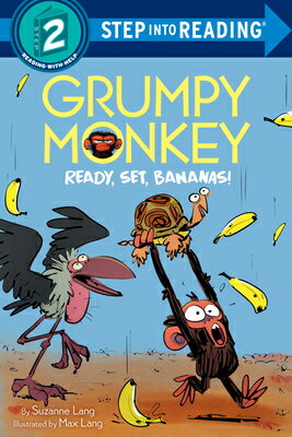 GRUMPY MONKEY READY SET BANANA Grumpy Monkey Step Into Reading Suzanne Lang Max Lang RANDOM HOUSE STUDIO2021 Paperback E...