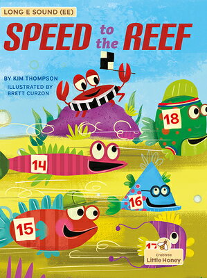 SPEED TO THE REEF My Decodable Readers Kim Thompson Brett Curzon CRABTREE LITTLE HONEY2023 Paperback English ISBN：978103...