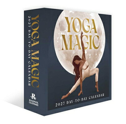 2027 YOGA MAGIC DAYーTOーDAY CAL Stanja Buvac Marion Piret ROCKPOOL PUB2026 Daily English ISBN：9781922468321 洋書 Family lif...