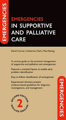 EMERGENCIES IN SUPPORTIVE & PA Emergencies In... David Currow Katherine Clark Paul Kleinig OXFORD UNIV PR USA2024 Paperb...