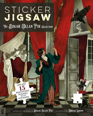 STICKER JIGSAW THE EDGAR ALLAN Sticker Jigsaw Edgar Allan Poe Odd Dot Abigail Larson ODD DOT2024 Paperback English ISBN：...