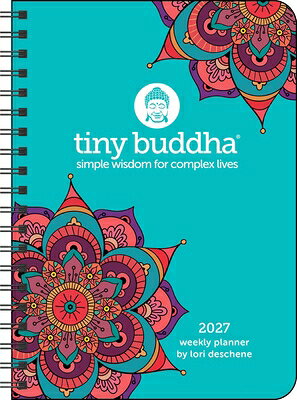 TINY BUDDHA 2027 MONTHLY/WEEKL Lori Deschene ANDREWS & MCMEEL2026 Desk English ISBN：9798881608354 洋書 Business & SelfーCul...