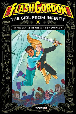 FLASH GORDON THE GIRL FROM INF Flash Gordon: The Girl from Infinity Marguerite Bennett Bev Johnson PAPERCUTZ2025 Paperba...