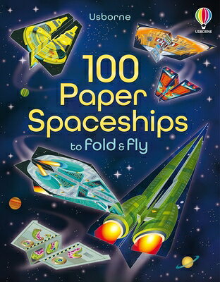 100 PAPER SPACESHIPS TO FOLD & Fold and Fly Jerome Martin Andy Tudor USBORNE BOOKS2023 Paperback English ISBN：9781805318...