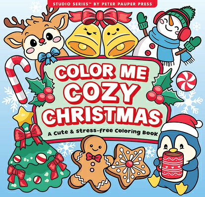 COLOR BKーCOLOR ME COZY XMAS AR Peter Pauper Press Inc PETER PAUPER2026 Paperback English ISBN：9781441348395 洋書 Family li...