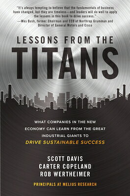 LESSONS FROM THE TITANS WHAT C Scott Davis Carter Copeland Rob Wertheimer MCGRAW HILL BOOK CO2020 Hardcover English ISBN...