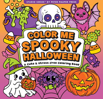 COLOR BKーCOLOR ME SPOOKY HALLO Peter Pauper Press Inc PETER PAUPER2026 Paperback English ISBN：9781441348401 洋書 Family li...
