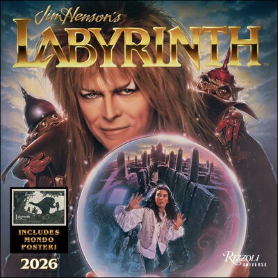 JIM HENSONS LABYRINTH 2026 WAL Jim Henson Company RIZZOLI UNIVERSE2025 Wall English ISBN：9780789348432 洋書 Art & Entertai...