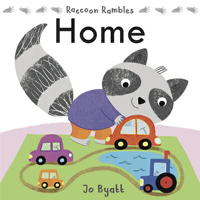 HOME Raccoon Rambles Jo Byatt Jo Byatt CHILDS PLAY2024 Board　Books English ISBN：9781786288455 洋書 Books for kids（児童書） Juv...