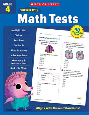 SCHOLASTIC SUCCESS W/MATH TEST Scholastic Teaching Resources SCHOLASTIC TEACHING RES2022 Paperback English ISBN：97813387...