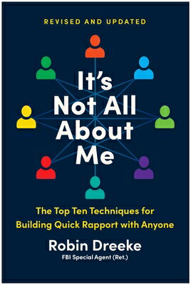 ITS NOT ALL ABT ME REV & UPDAT Robin Dreeke MATT HOLT2026 Paperback English ISBN：9781637748466 洋書 Business & SelfーCultur...