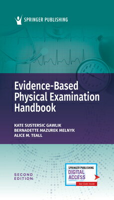 EVIDENCEーBASED PHYSICAL EXAM H Kate Gawlik Bernadette Mazurek Melnyk Alice Teall SPRINGER PUB2024 Paperback English ISBN...