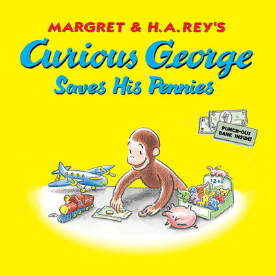 CURIOUS GEORGE SAVES HIS PENNI Curious George H. A. Rey HOUGHTON MIFFLIN2014 Paperback English ISBN：9780547818535 洋書 Boo...