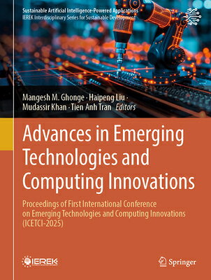 ADVANCES IN EMERGING TECHNOLOG Sustainable Artificial IntelligenceーPowered Applications Mangesh M. Ghonge Haipeng Liu Mu...